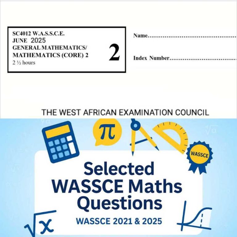 NSMQ Past Questions and Answers – Mathematics - GhanaView